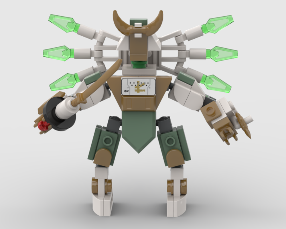 LEGO MOC Microscale Lloyds Titan mech Ninjago by GrandSenseiDareth ...