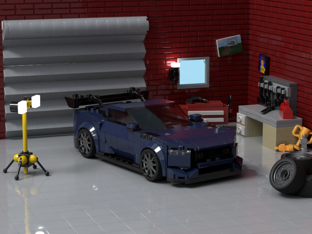 LEGO MOC-207181 Ford Mustang GTD by Teddie Bear Bricks | Rebrickable ...