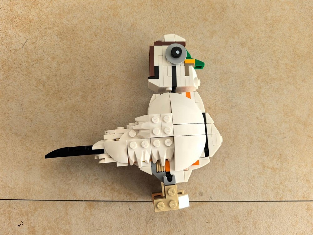 LEGO MOC-207185 31165 magpie by nofans2 | Rebrickable - Build with LEGO