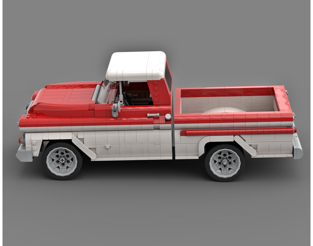 LEGO MOC Chevrolet Apache 1958 (Red version) by syzygy87 | Rebrickable ...