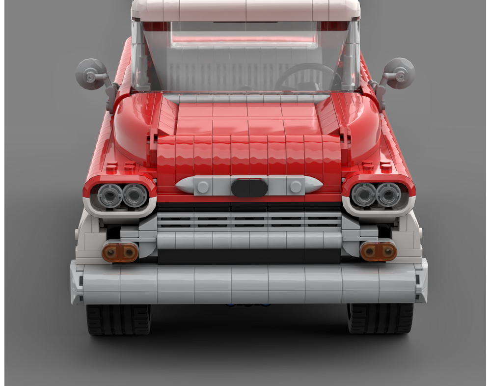 LEGO MOC Chevrolet Apache 1958 (Red version) by syzygy87 | Rebrickable ...