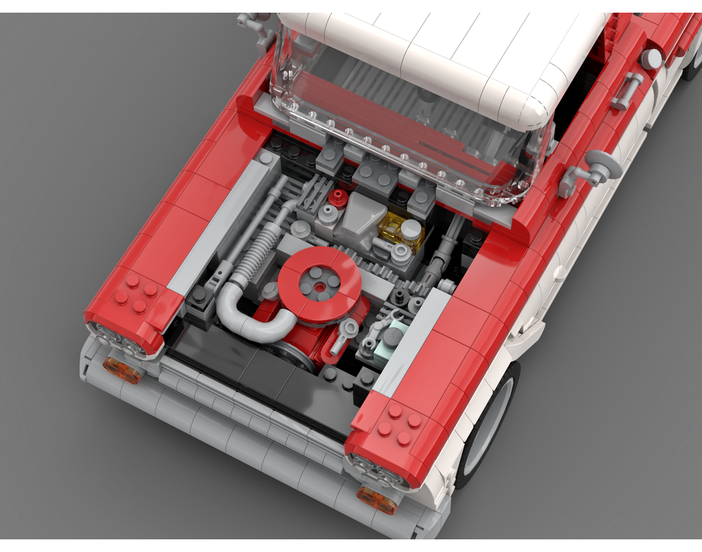 LEGO MOC Chevrolet Apache 1958 (Red version) by syzygy87 | Rebrickable ...