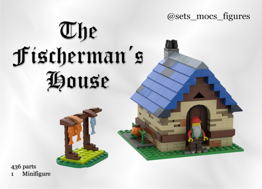 LEGO MOC The Fisherman's House by sets_mocs_figures | Rebrickable ...
