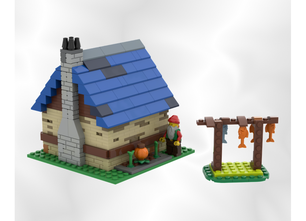 LEGO MOC The Fisherman's House by sets_mocs_figures | Rebrickable ...