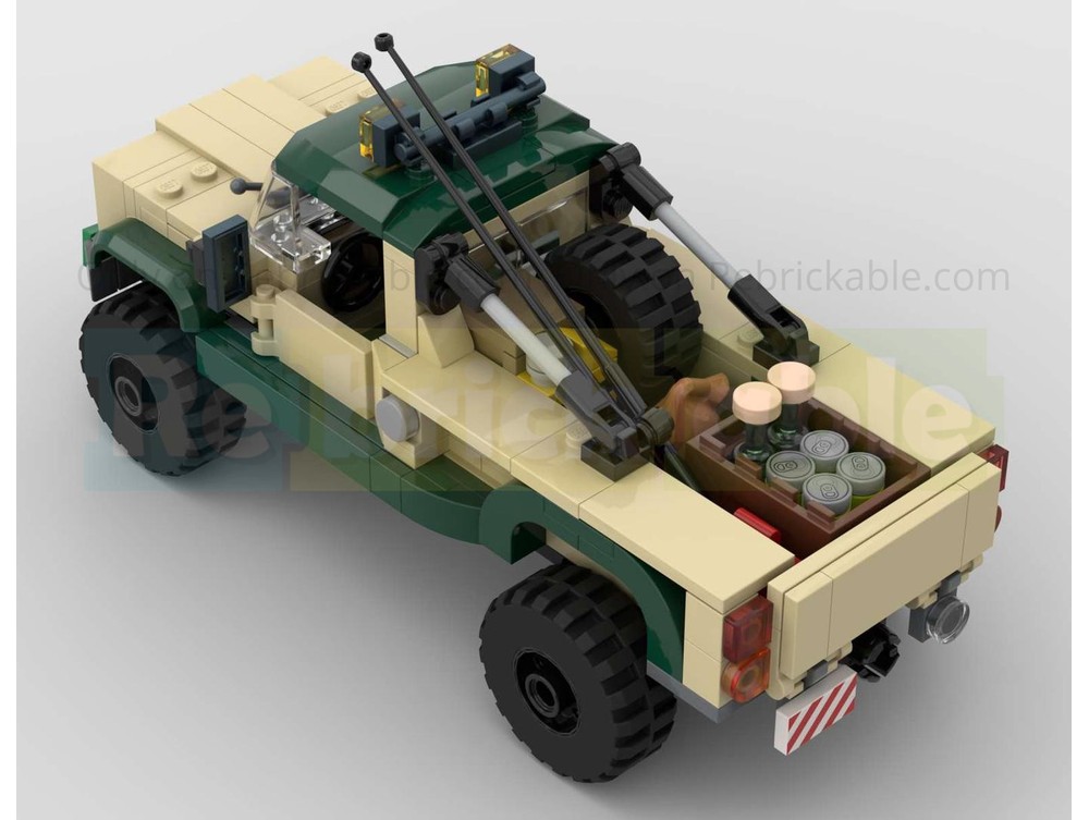 Lego Moc Jeep Gladiator Explorer By Brickerbeard Rebrickable Build