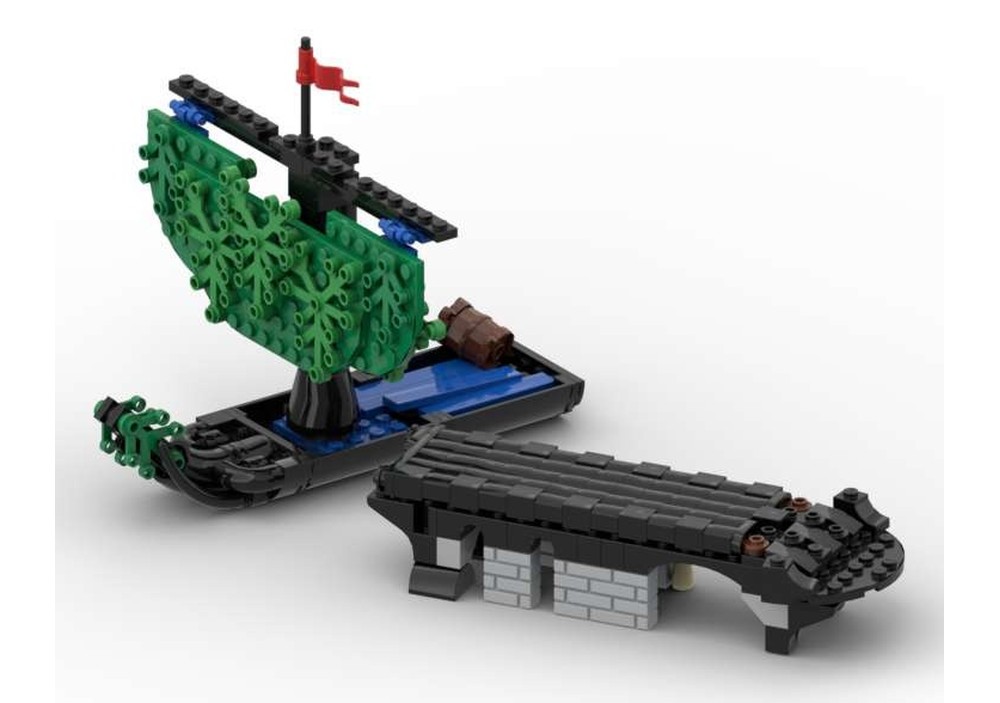 LEGO MOC Ambush Galley by loomedvillager | Rebrickable - Build with LEGO