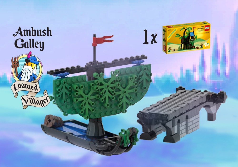 LEGO MOC Ambush Galley by loomedvillager | Rebrickable - Build with LEGO