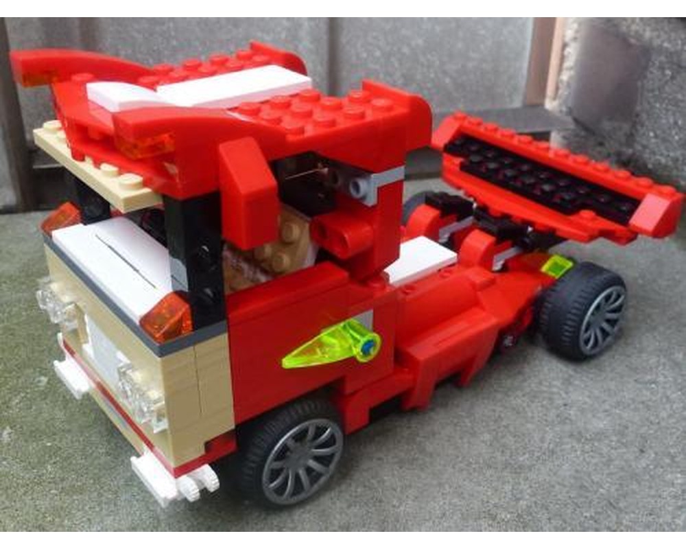 LEGO MOC 31024 Custom Race Truck by perbonde | Rebrickable - Build with ...