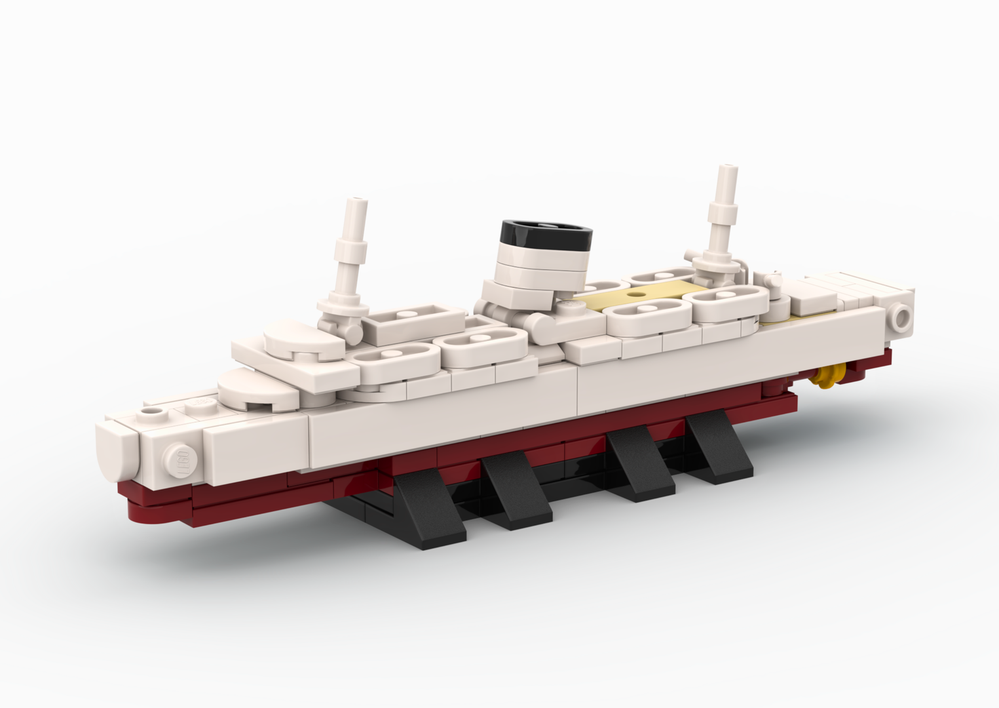 LEGO MOC-207200 MV Wilhelm Gustloff by The Bobby Brix Channel ...