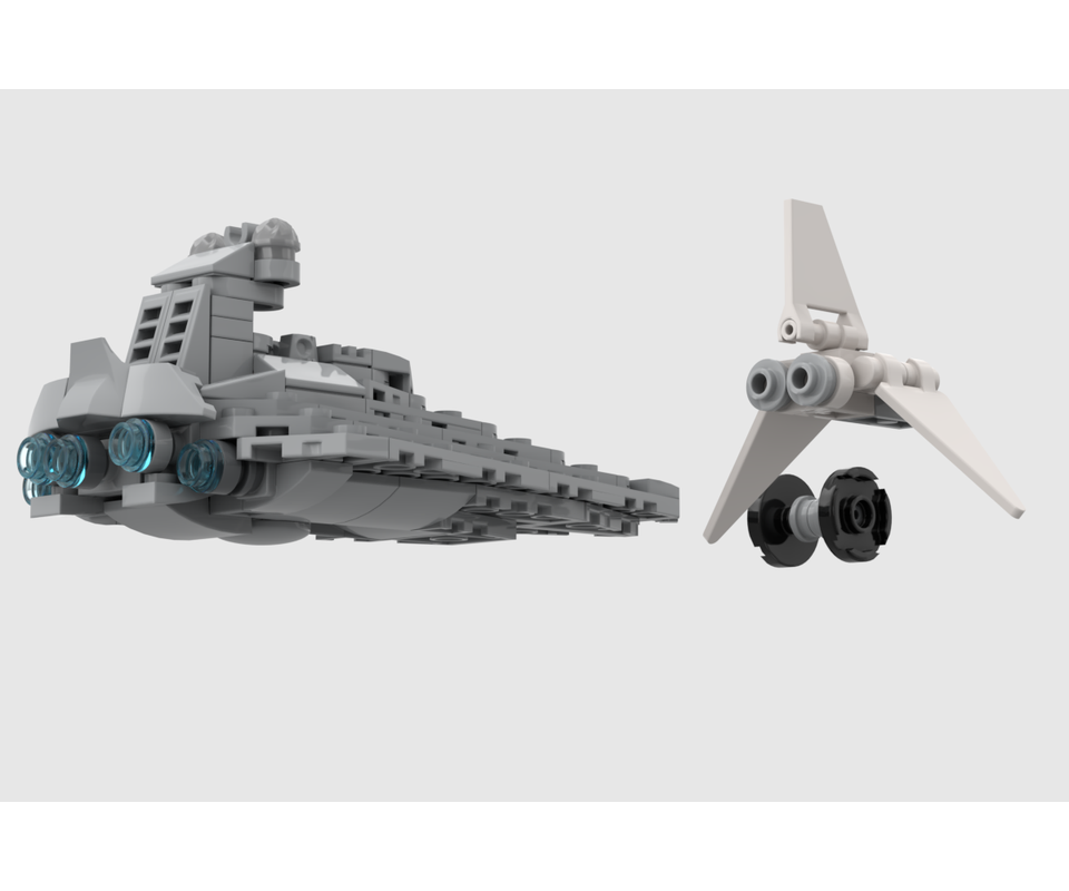 LEGO MOC Star Wars nanoship collection by Gugira | Rebrickable - Build ...
