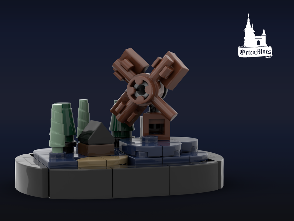 LEGO MOC Brella's Windmill by OricoMocs | Rebrickable - Build with LEGO