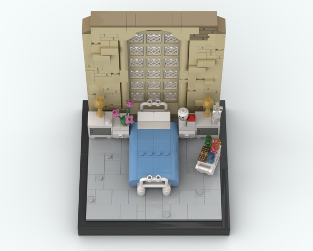 LEGO MOC The Hospital Wing by LeonardWKenyon | Rebrickable - Build with ...