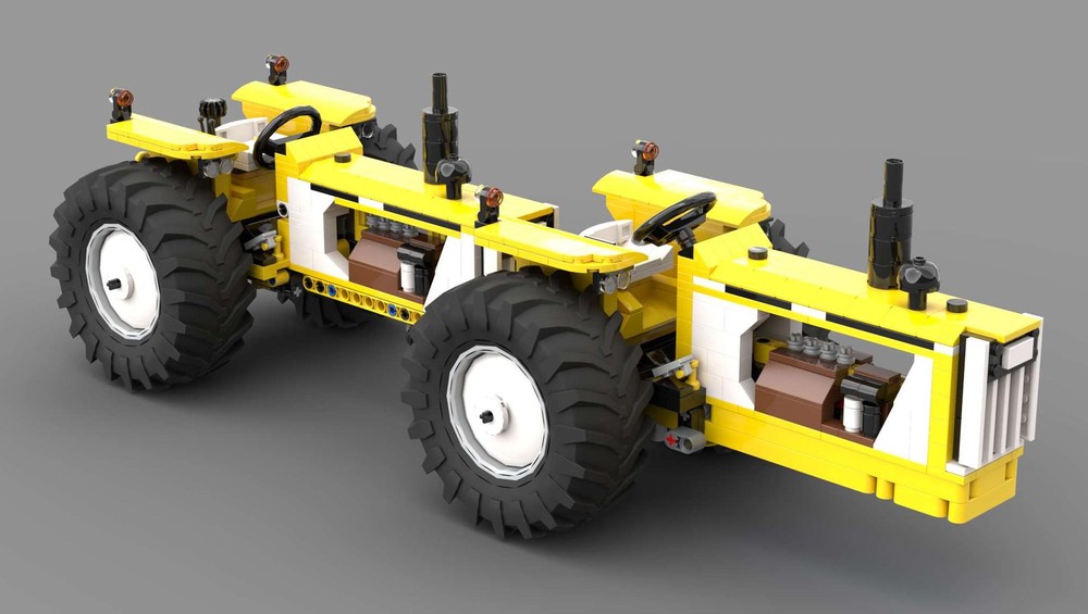 LEGO MOC Minneapolis Moline Tandem Tractor - LS by TechnicModlr ...