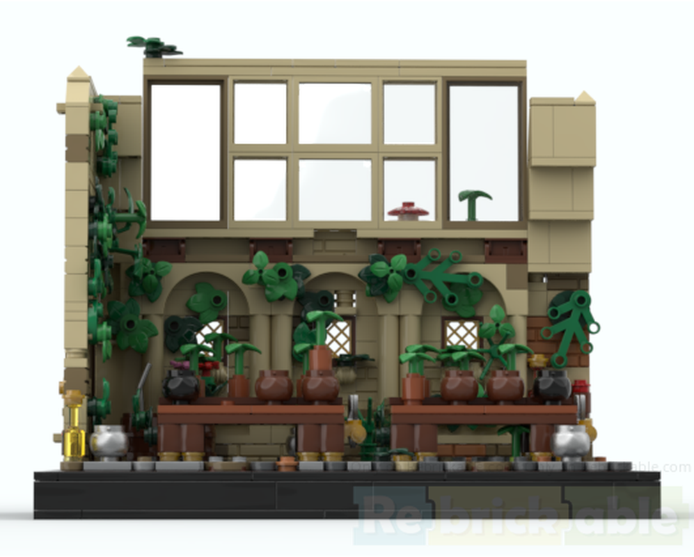 LEGO MOC Professor Sprout's Greenhouse by LeonardWKenyon | Rebrickable ...