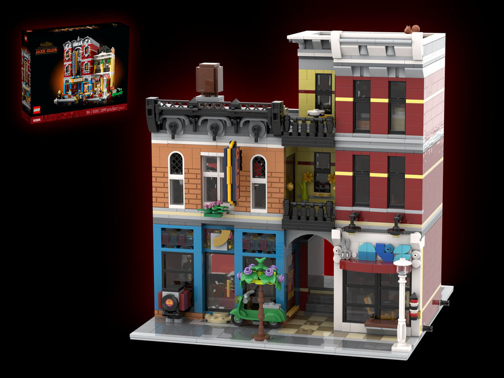 LEGO MOC Manager's Office - 10312 Jazz Club Alternative Build by PL ...