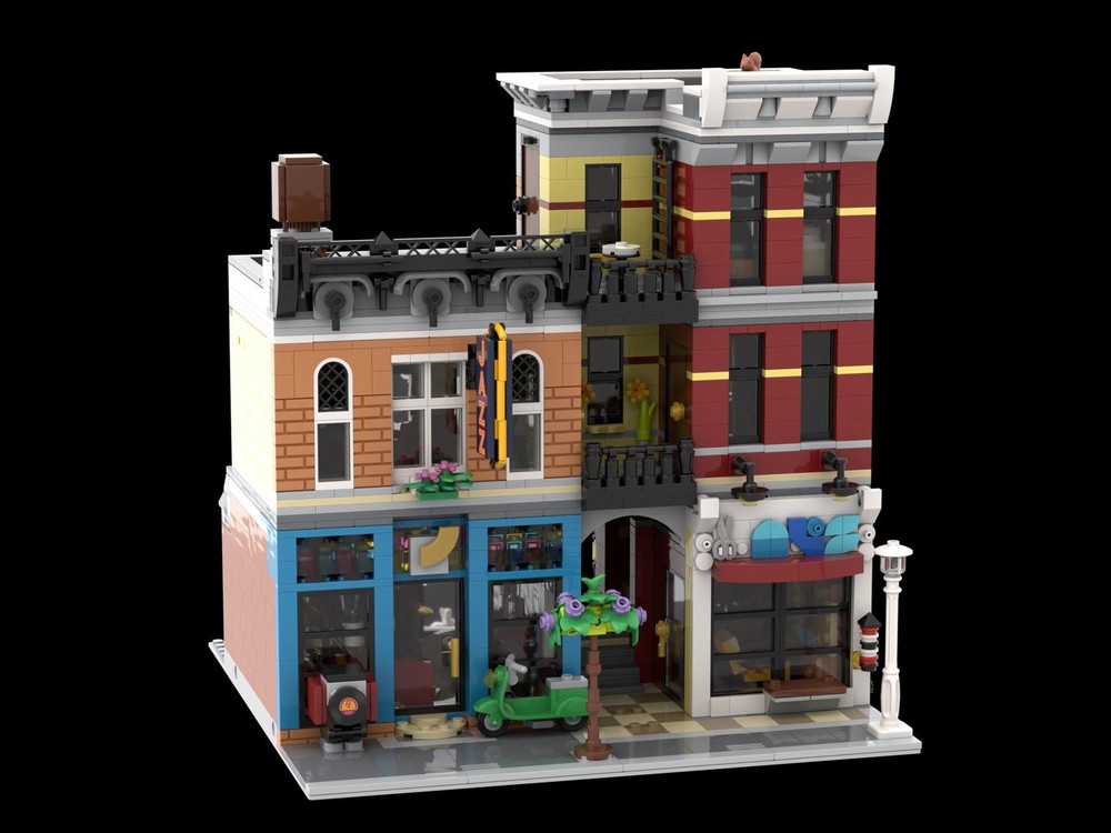 LEGO MOC-207236 Manager's Office - 10312 Jazz Club Alternative Build by ...