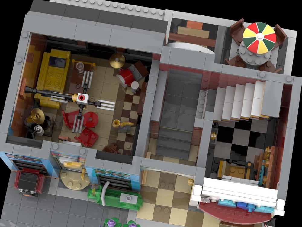 Lego Moc Managers Office 10312 Jazz Club Alternative Build By Pl