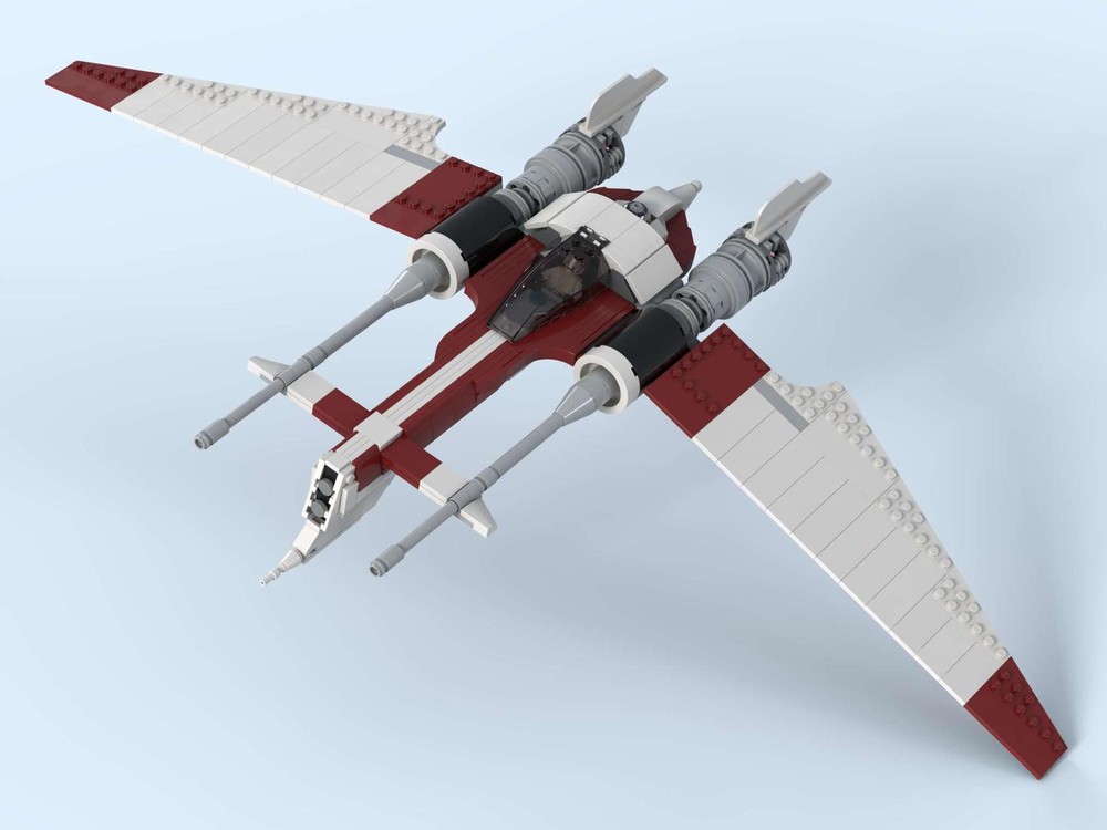 LEGO MOC Vector Starfighter by VictorBuilds | Rebrickable - Build with LEGO