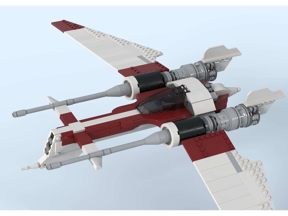 LEGO MOC Vector Starfighter by VictorBuilds | Rebrickable - Build with LEGO