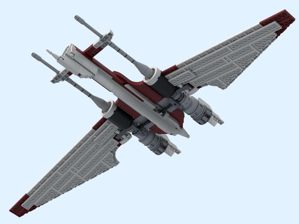 LEGO MOC Vector Starfighter by VictorBuilds | Rebrickable - Build with LEGO