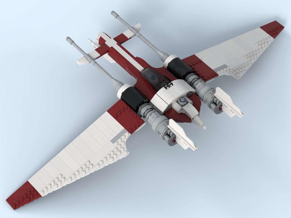 LEGO MOC Vector Starfighter by VictorBuilds | Rebrickable - Build with LEGO