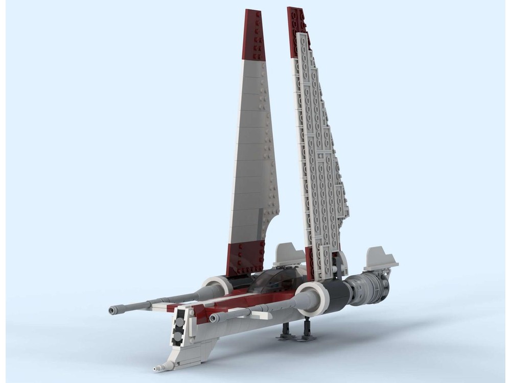LEGO MOC Vector Starfighter by VictorBuilds | Rebrickable - Build with LEGO
