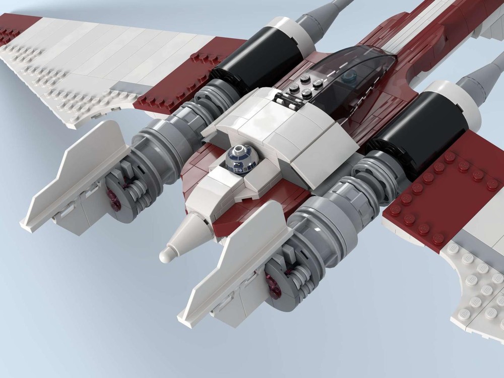 LEGO MOC Vector Starfighter by VictorBuilds | Rebrickable - Build with LEGO