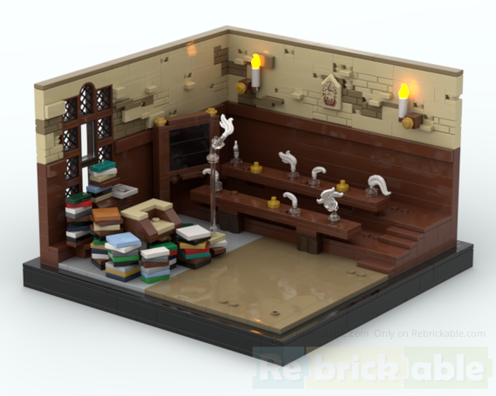 LEGO MOC Professor Flitwick's Charm's Classroom by LeonardWKenyon ...