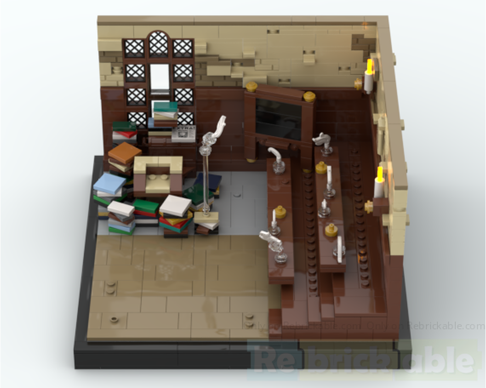 LEGO MOC Professor Flitwick's Charm's Classroom by LeonardWKenyon ...