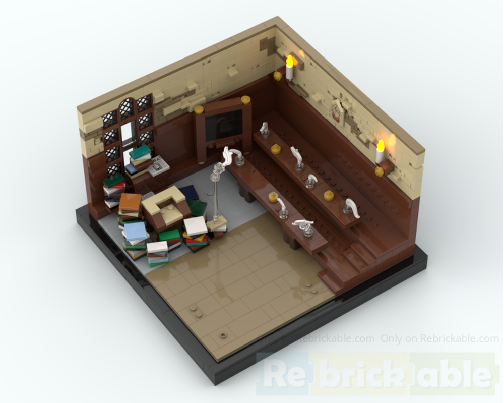 LEGO MOC Professor Flitwick's Charm's Classroom by LeonardWKenyon ...