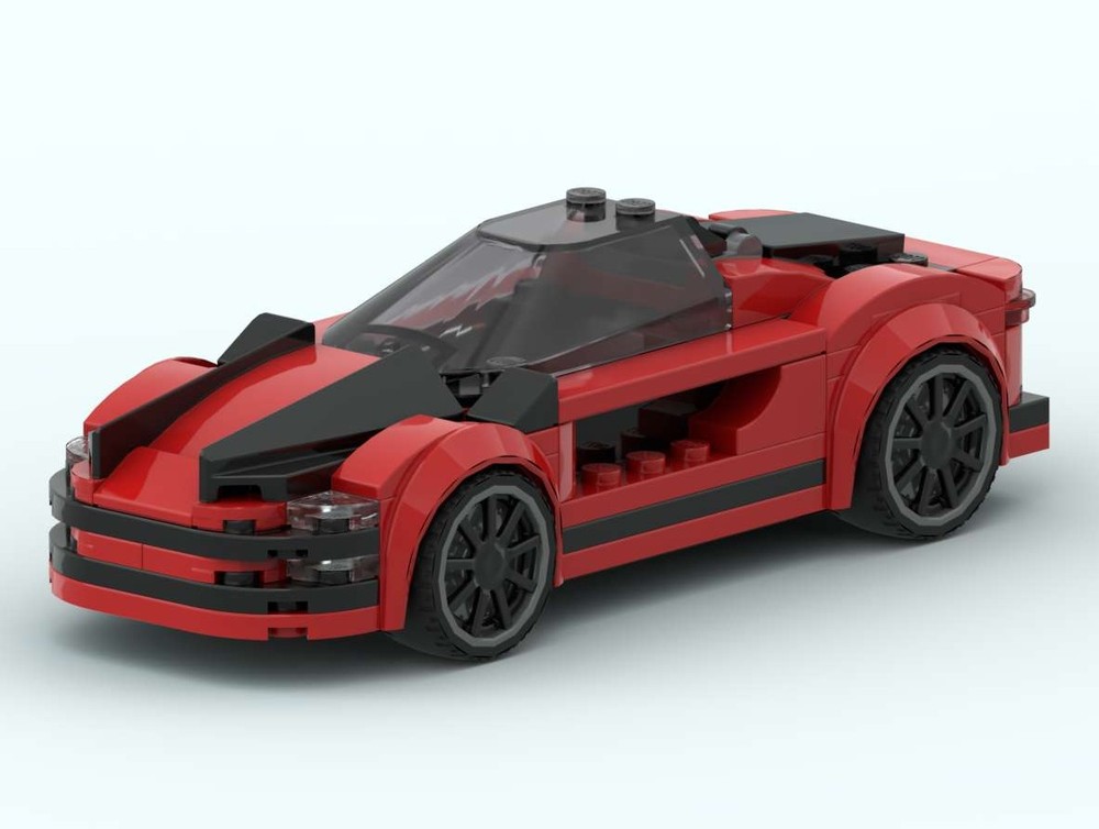 LEGO MOC Sports Car Rugged by MarkMOC71 | Rebrickable - Build with LEGO