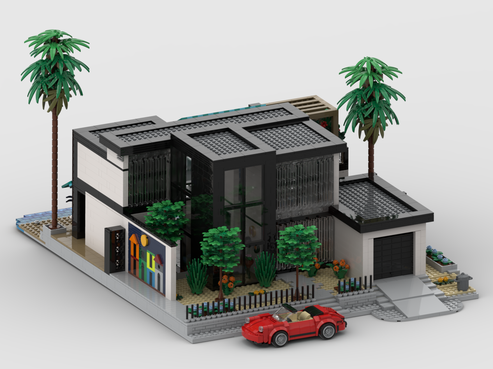LEGO MOC-207248 Caribbean Beach Villa by Cvanhulle | Rebrickable ...