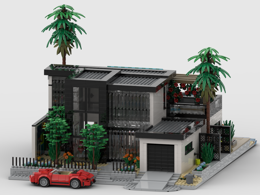 LEGO MOC-207248 Caribbean Beach Villa by Cvanhulle | Rebrickable ...