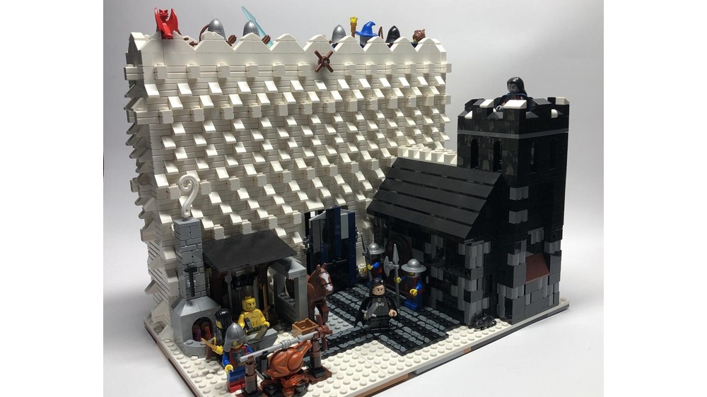 LEGO MOC Wall by Vinci_strange | Rebrickable - Build with LEGO