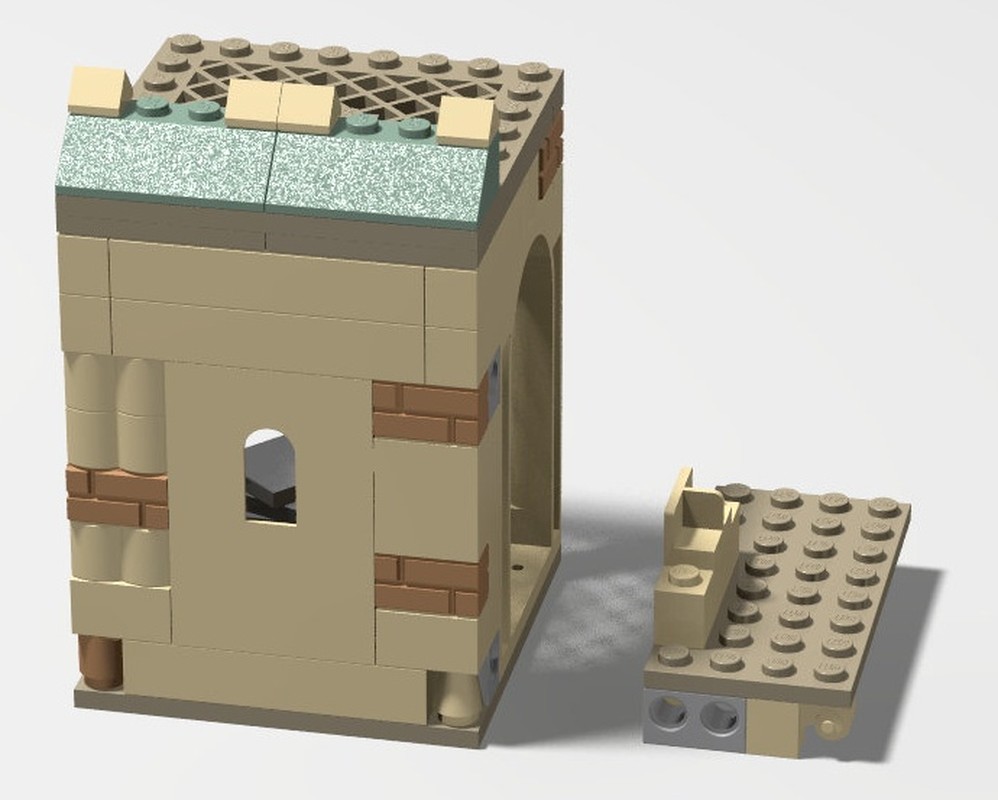 LEGO MOC modular lockhart's office by jgirden | Rebrickable - Build ...