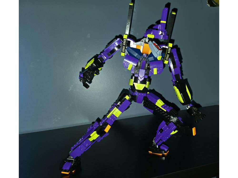 LEGO MOC Evangelion Unit 01 by Magcool9000 | Rebrickable - Build with LEGO