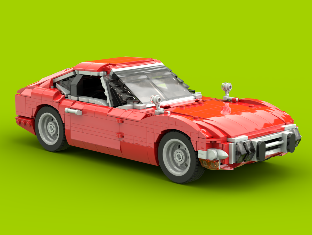 LEGO MOC Toyota 2000GT by JackyBoy5 | Rebrickable - Build with LEGO