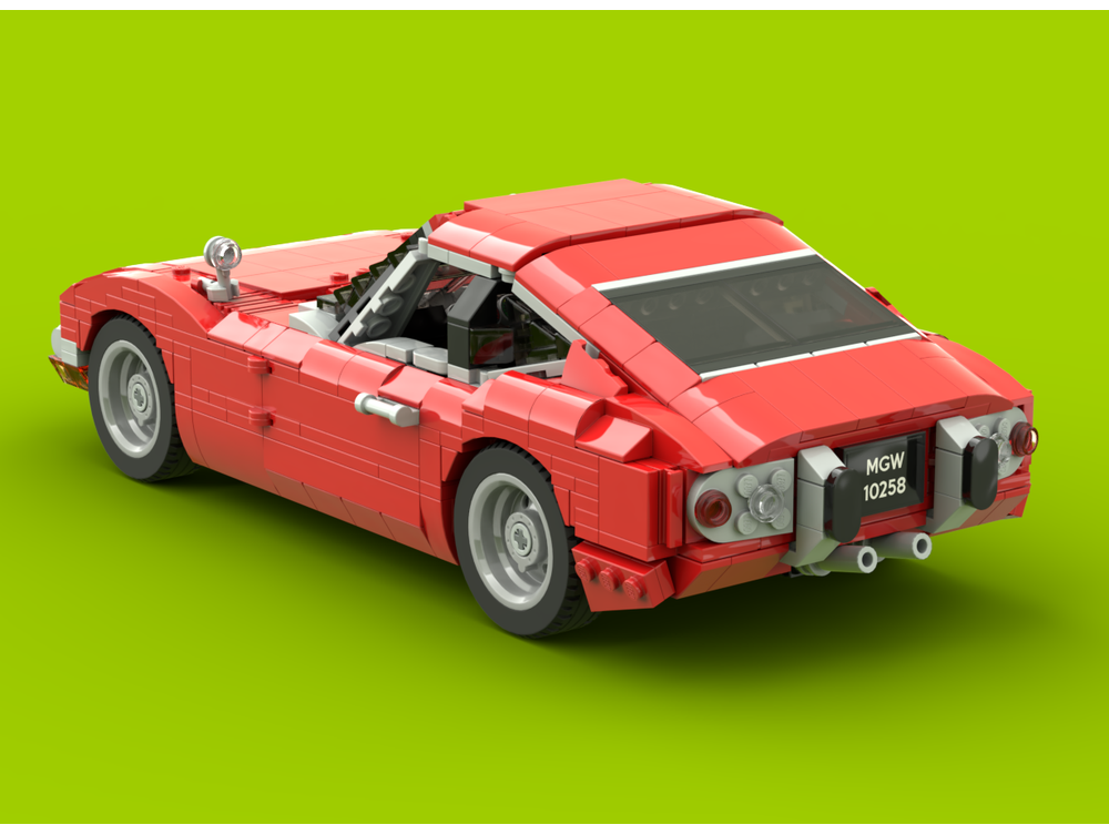 LEGO MOC Toyota 2000GT by JackyBoy5 | Rebrickable - Build with LEGO