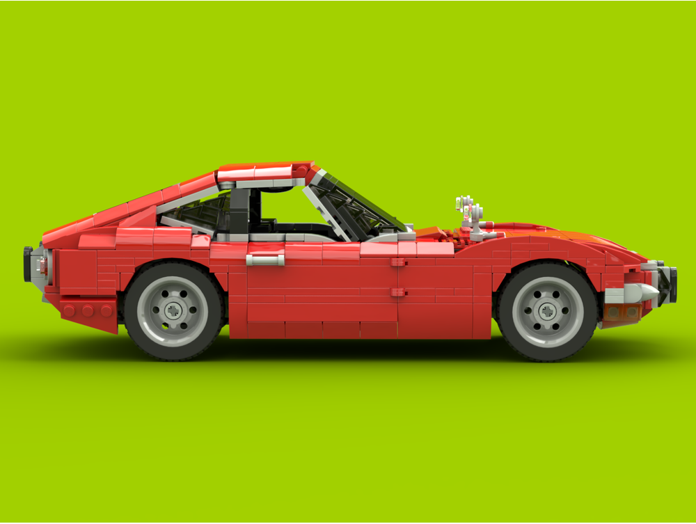 LEGO MOC Toyota 2000GT by JackyBoy5 | Rebrickable - Build with LEGO