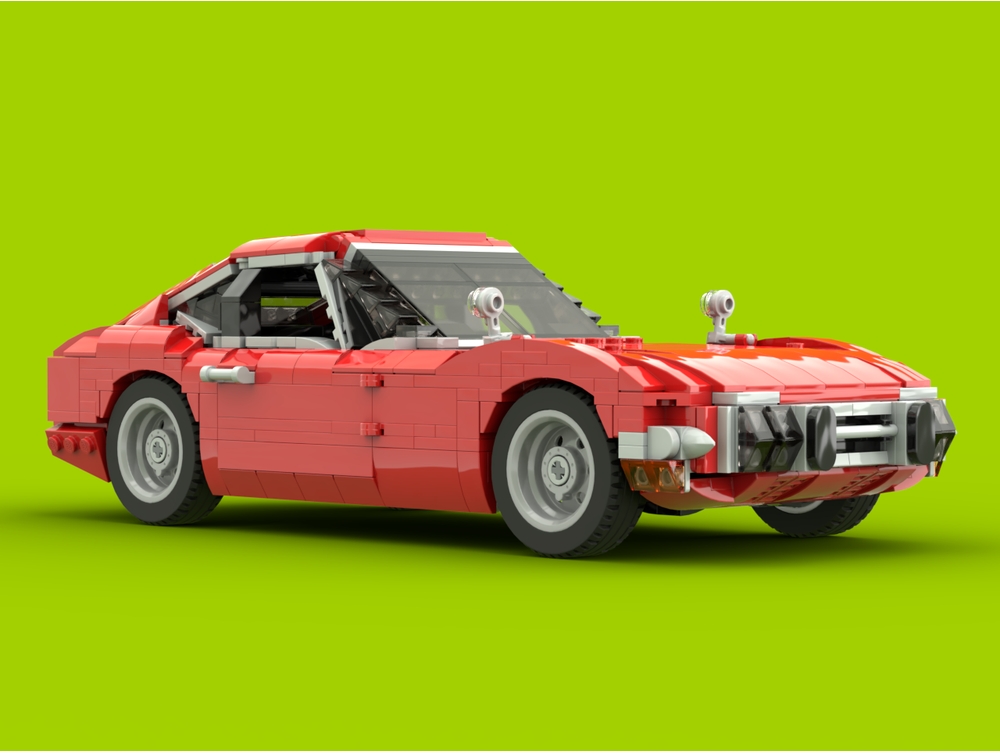 LEGO MOC Toyota 2000GT by JackyBoy5 | Rebrickable - Build with LEGO