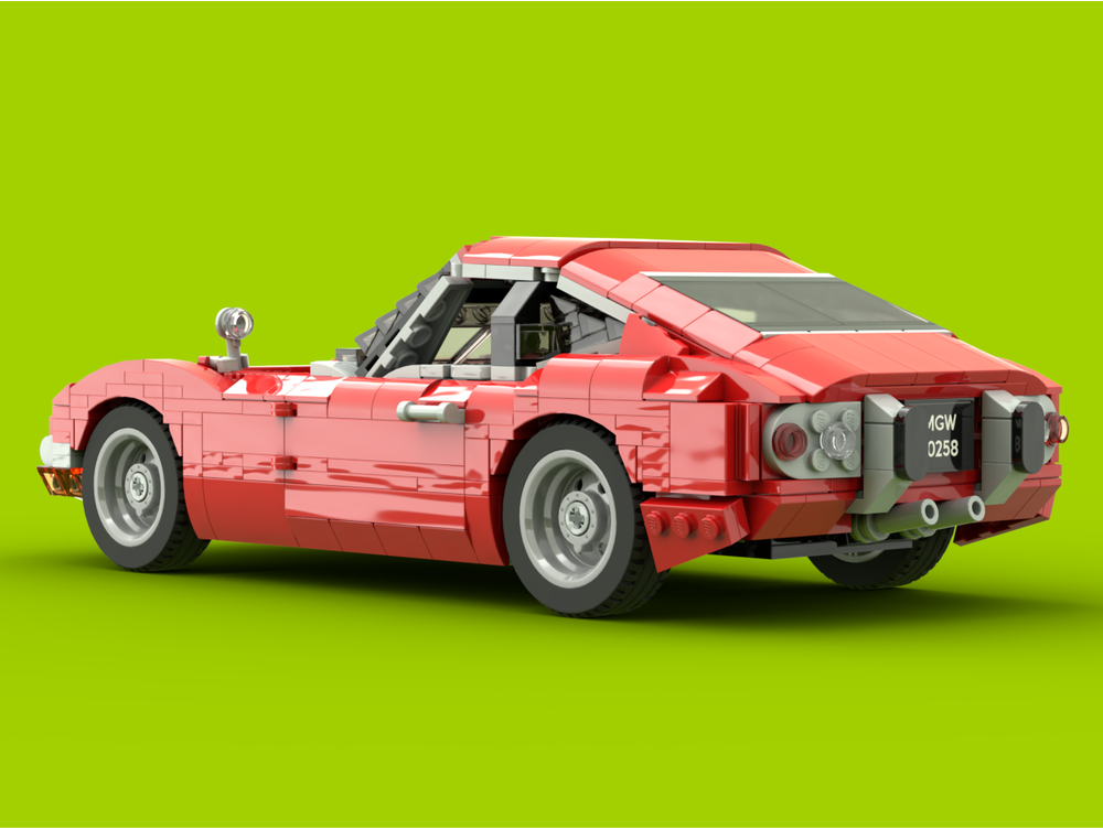 LEGO MOC Toyota 2000GT by JackyBoy5 | Rebrickable - Build with LEGO