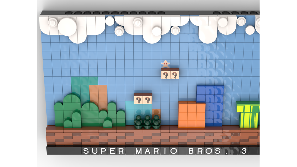 LEGO MOC Super Mario All-Stars (SMB3) World 1-1 by kdjones56 ...