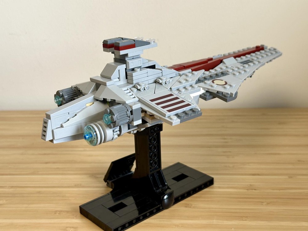 Lego Moc Venator Class Republic Attack Cruiser Midi Scale Alternate