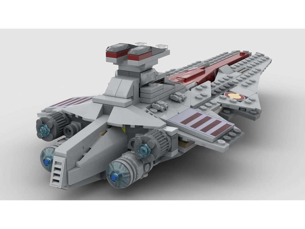 Lego Moc Venator Class Republic Attack Cruiser Midi Scale Alternate