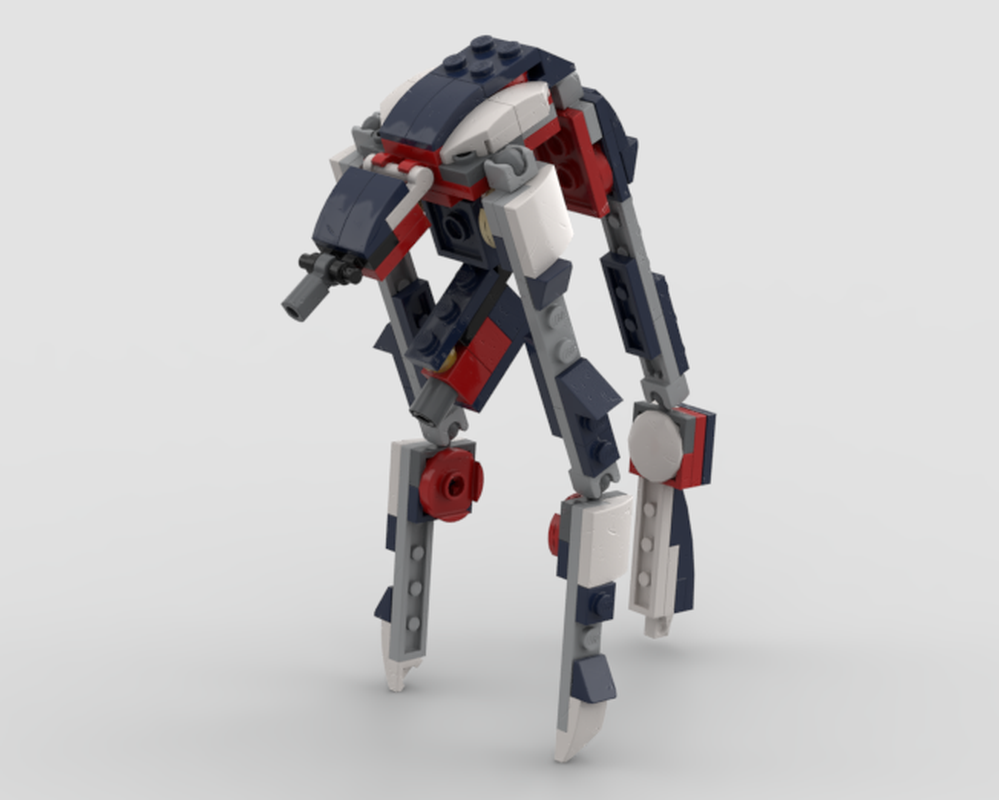 LEGO MOC 31088 - Combine Strider by RRato | Rebrickable - Build with LEGO