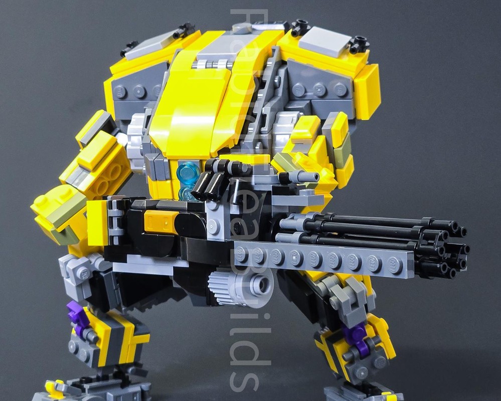 LEGO MOC Legion Prime Titan from Titanfall 2 by RabidFleaBuilds ...