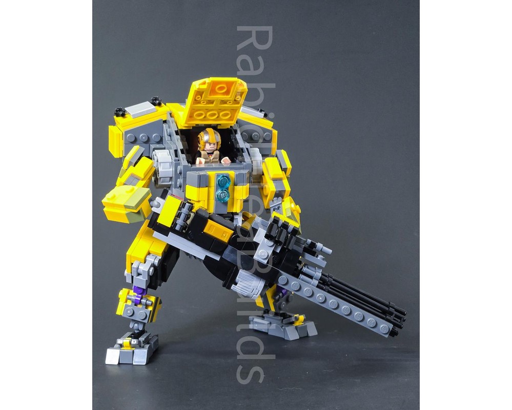 LEGO MOC Legion Prime Titan from Titanfall 2 by RabidFleaBuilds ...
