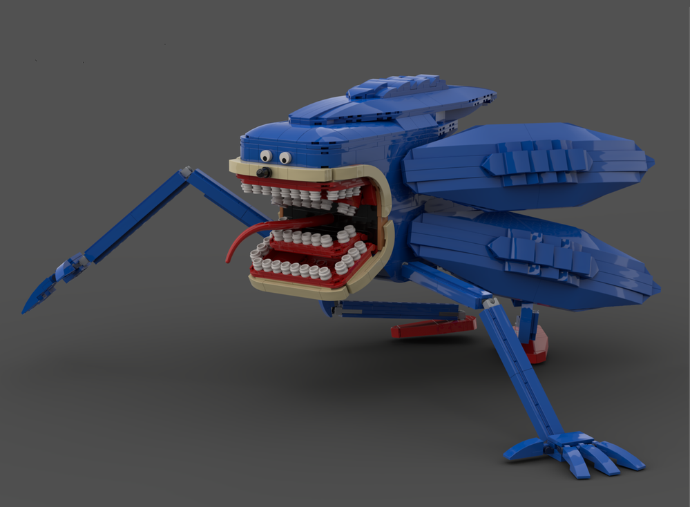 LEGO MOC Kaiju Sonic by RepublicStuds | Rebrickable - Build with LEGO