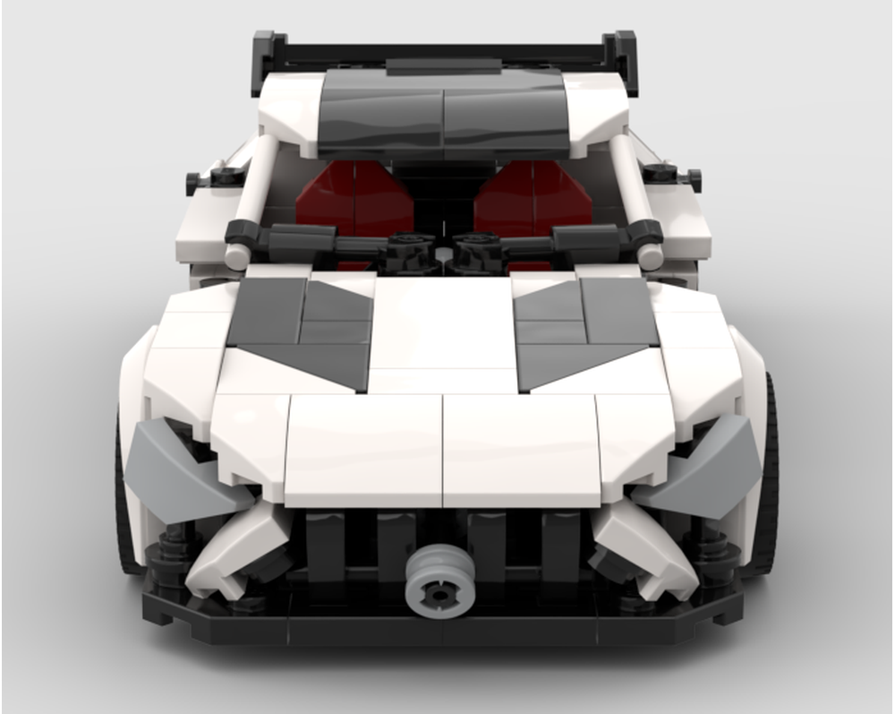 Lego Moc Mercedes Amg Gt Black Series White By Mpmocs Rebrickable