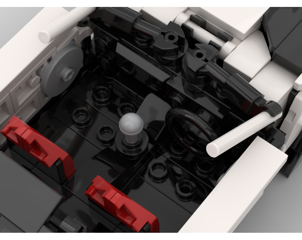 Lego Moc Mercedes Amg Gt Black Series White By Mpmocs Rebrickable